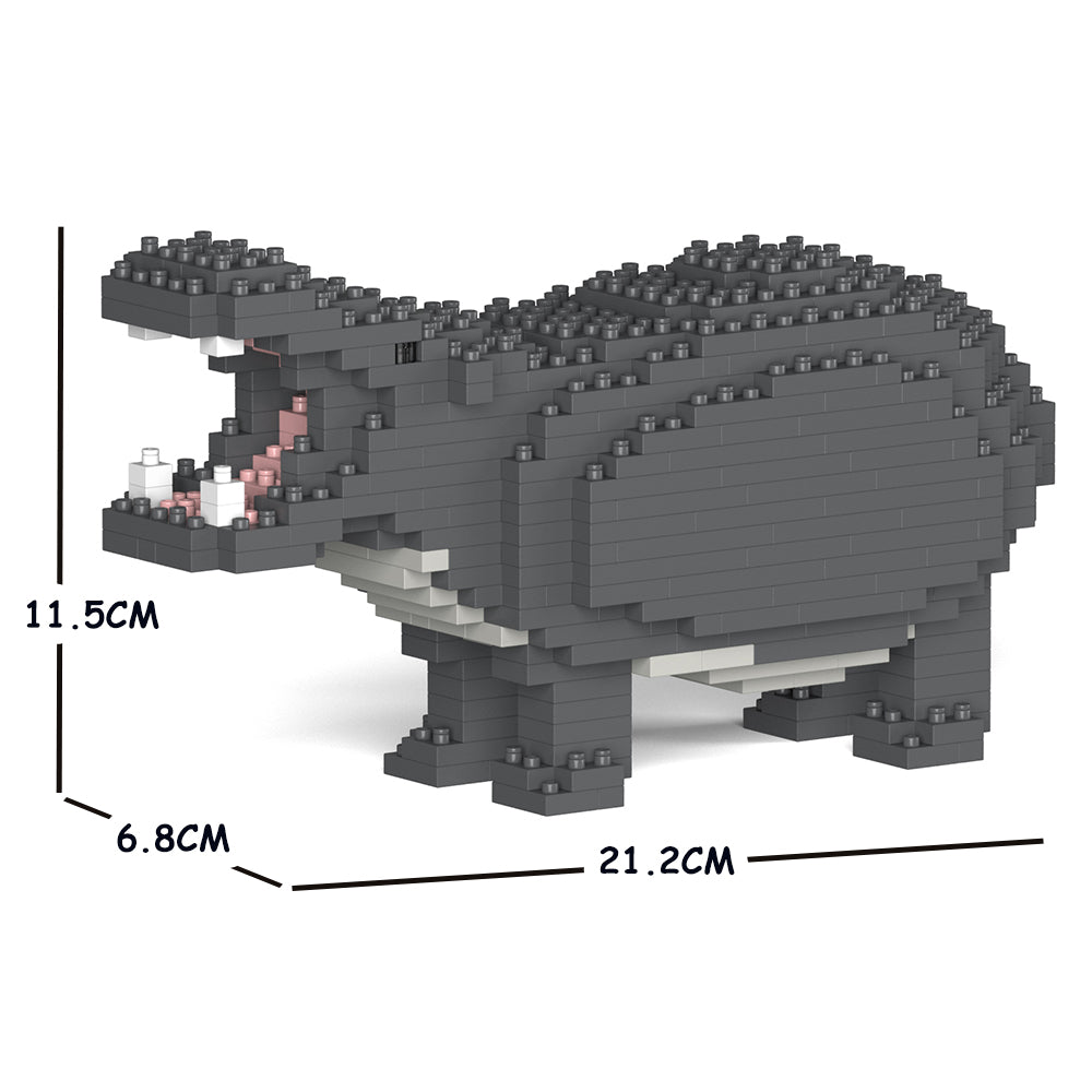 JEKCA Animal Buildin Blocks Kit for Kidults Hippo 01S – Jekca Shop